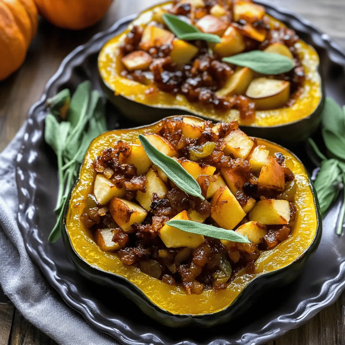 Delicious Apple Stuffed Acorn Squash: The Ultimate Fall Recipe