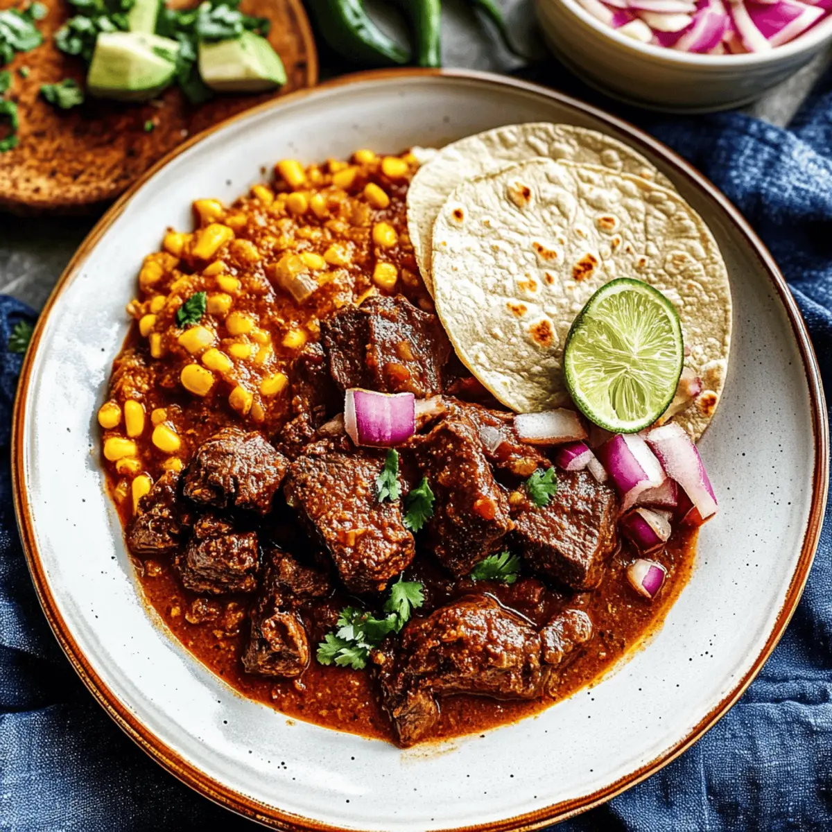 Irresistible Beef Chile Colorado: Bold Mexican Comfort Stew