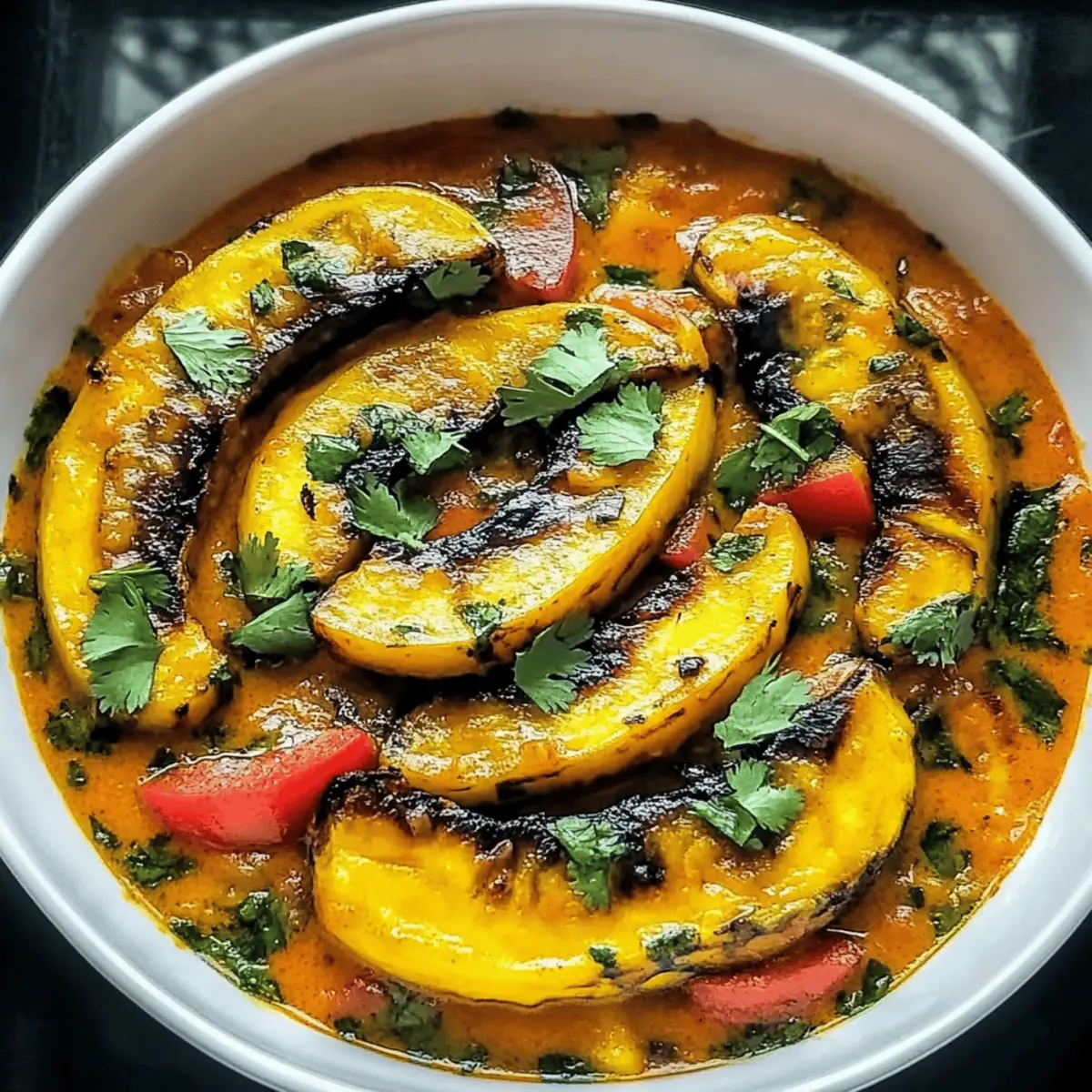 Irresistible Caribbean-Style Plantain Curry – A Delicious Comfort