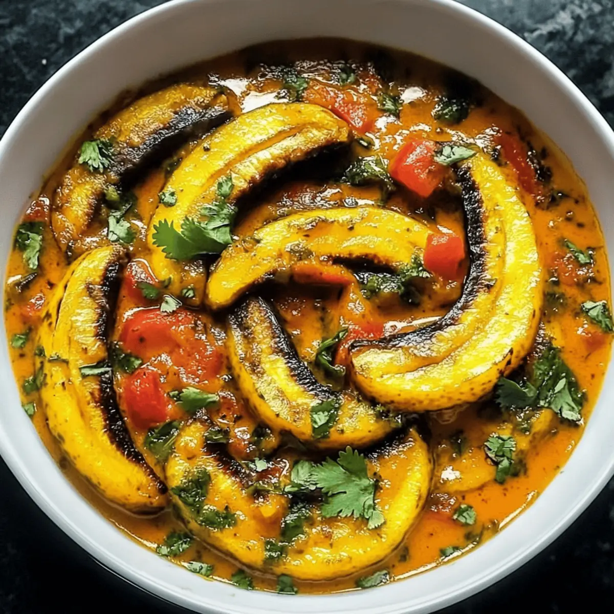 Irresistible Caribbean-Style Plantain Curry – A Delicious Comfort
