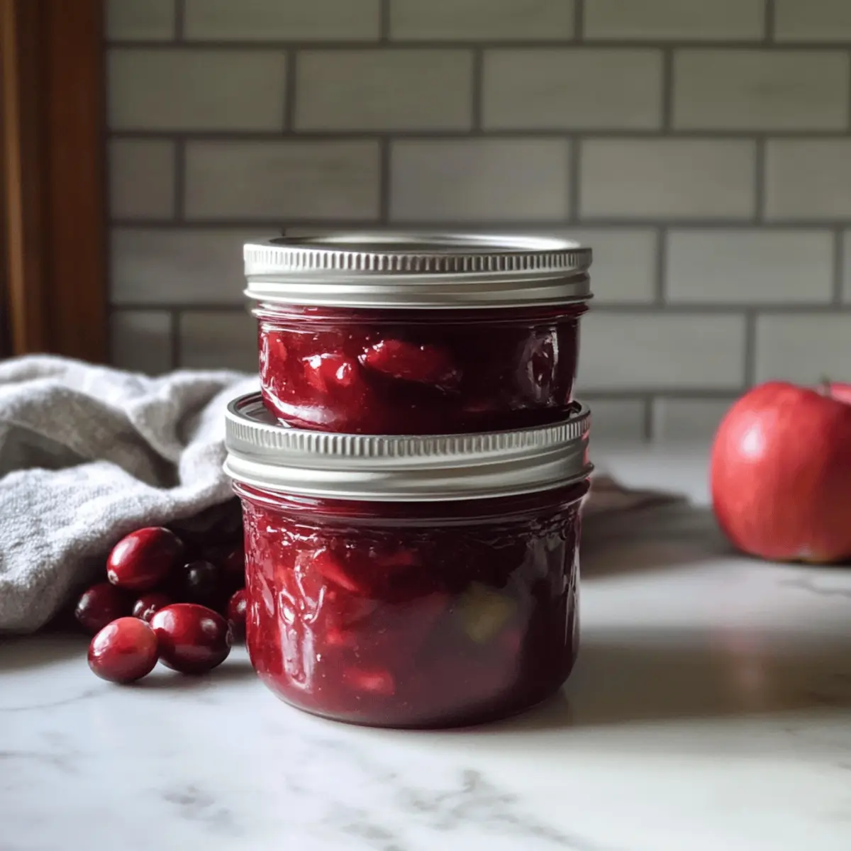 Ultimate Cranberry Apple Jam: Deliciously Chunky Homemade Treat