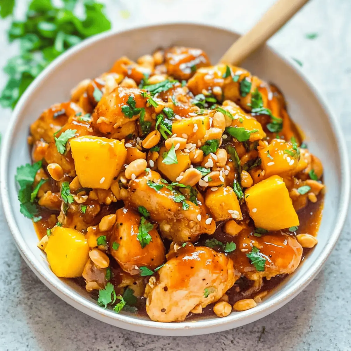 Irresistible Sesame Mango Chicken – A Delicious 15-Minute Meal
