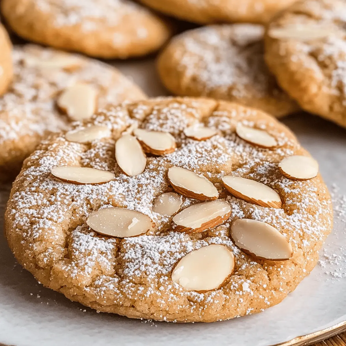 Irresistible Chewy Almond Cookies with Frangipane Delight