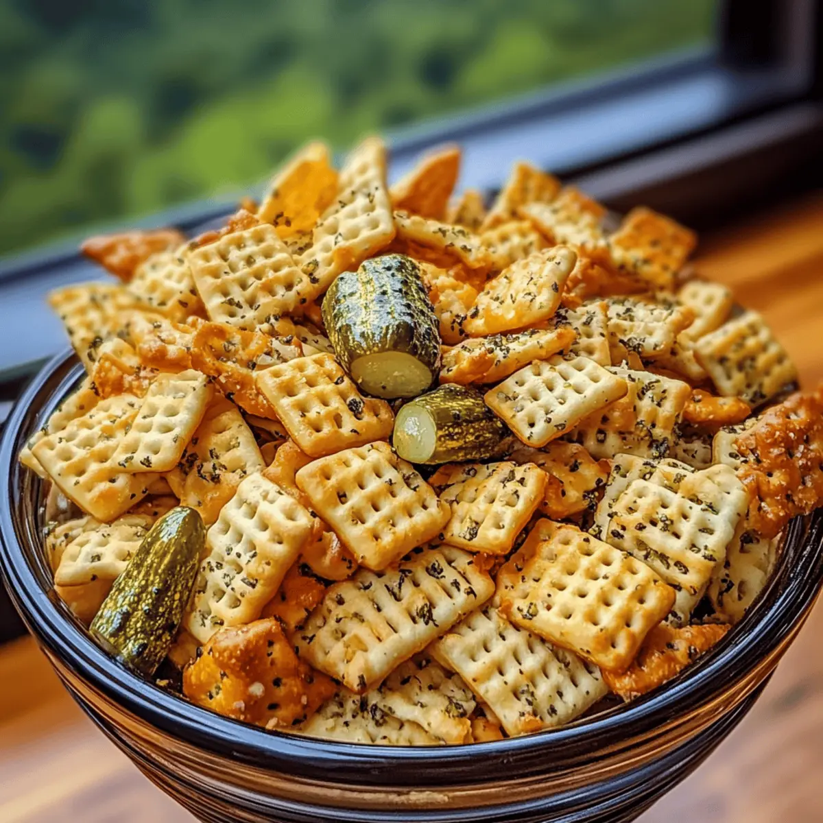 Dill Pickle Chex Mix: The Irresistible Snack Crunch