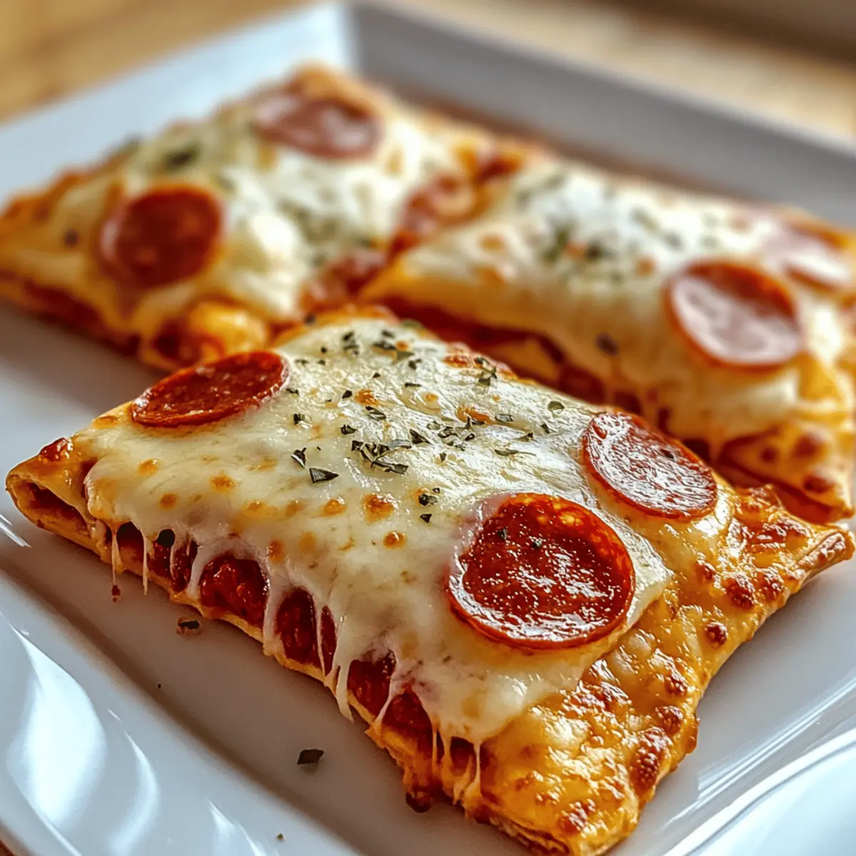Easy Pepperoni Pizza Pocket: Crispy & Delicious Snack