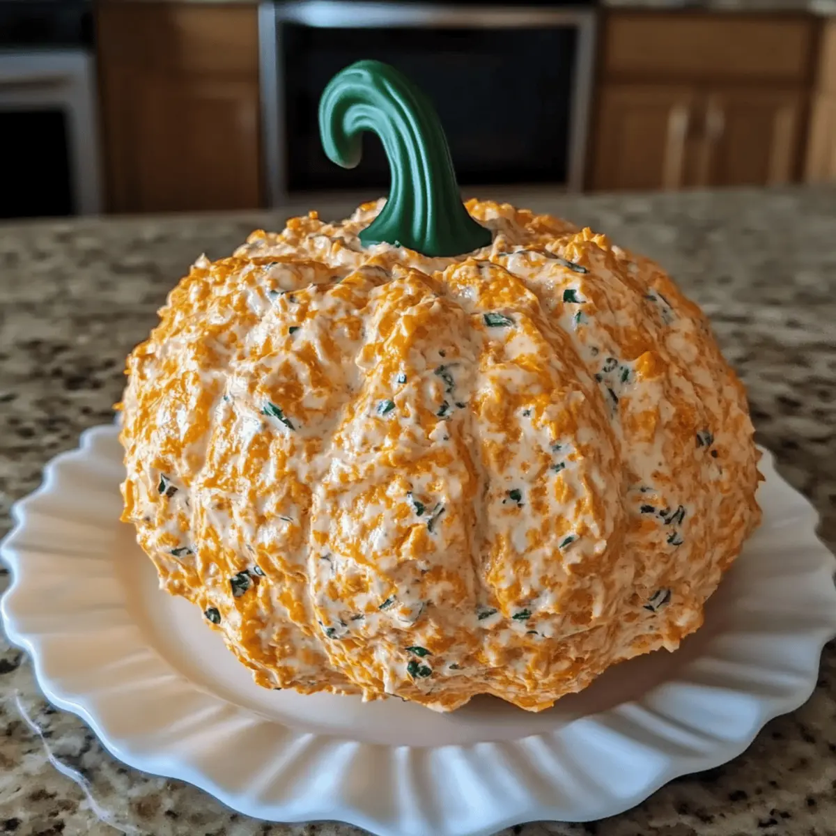 Delicious Pumpkin Shaped Cheese Ball: A Festive No-Bake Delight