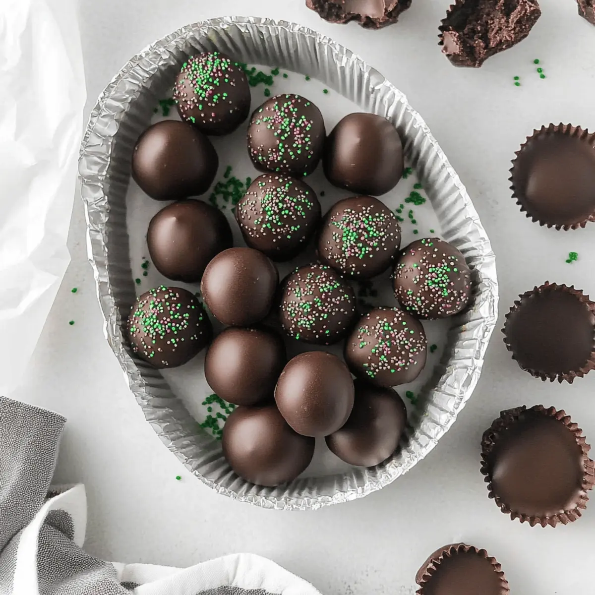 Irresistible Thin Mint Truffles: A No-Bake Delight