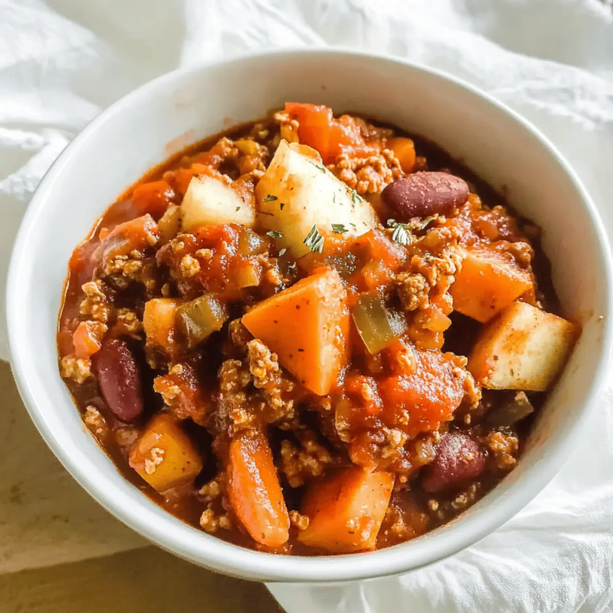 Irresistible Turkey Apple Chili: A Delicious Fall Comfort