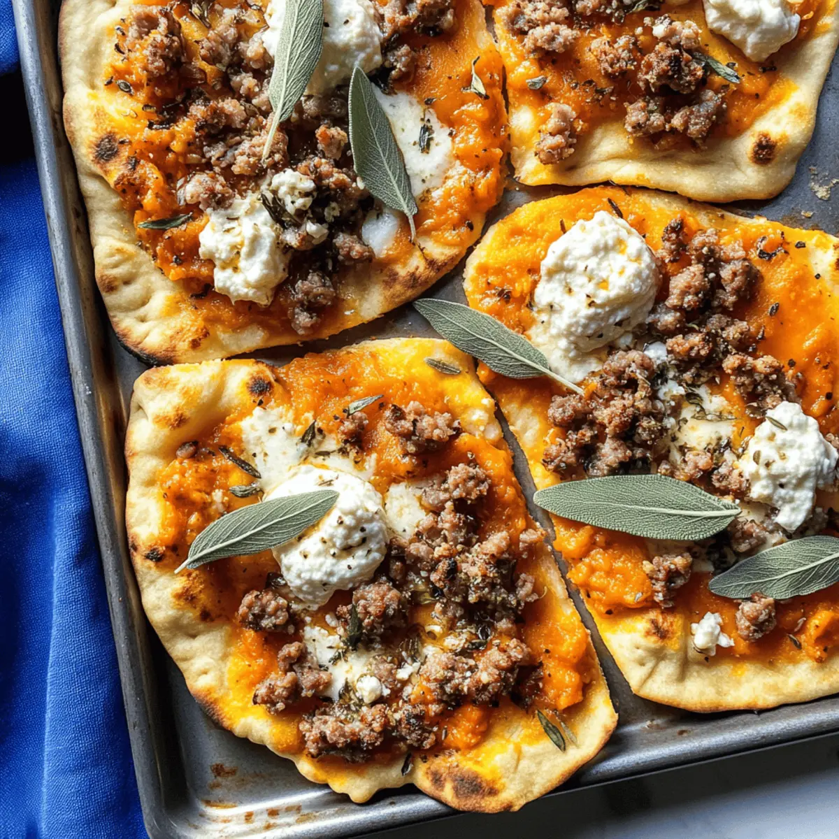 Easy Naan Pizzas Loaded with Autumn's Delicious Flavors