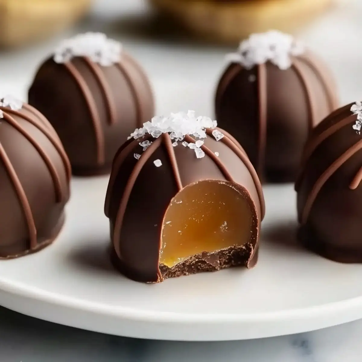 Easy Salted Caramel Fudge Truffles You’ll Adore
