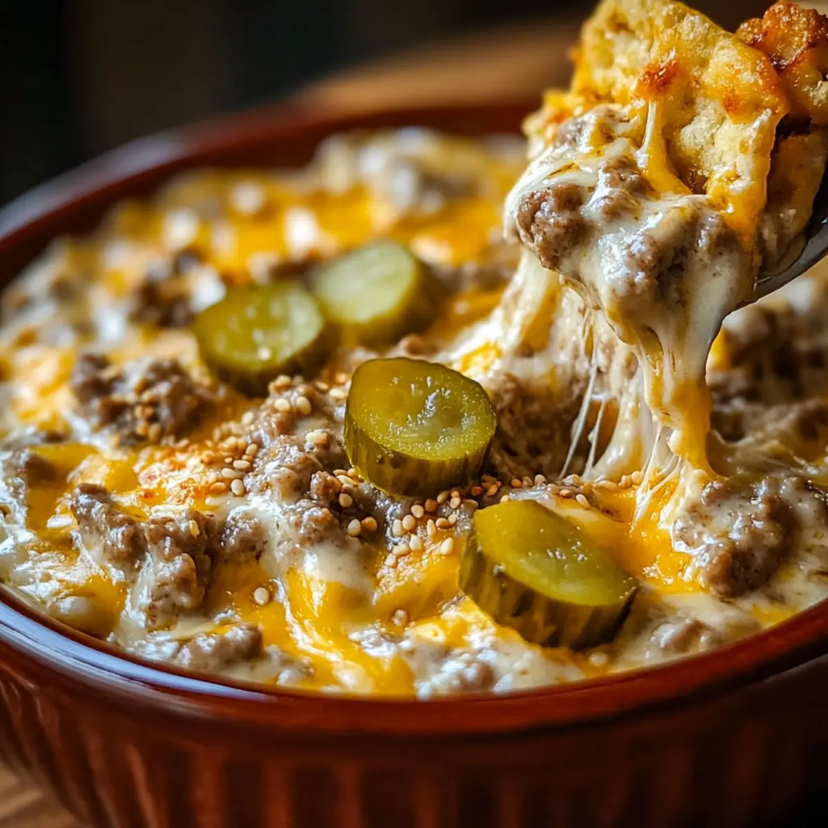 Crockpot Big Mac Dip: Irresistible Comfort in Every Bite
