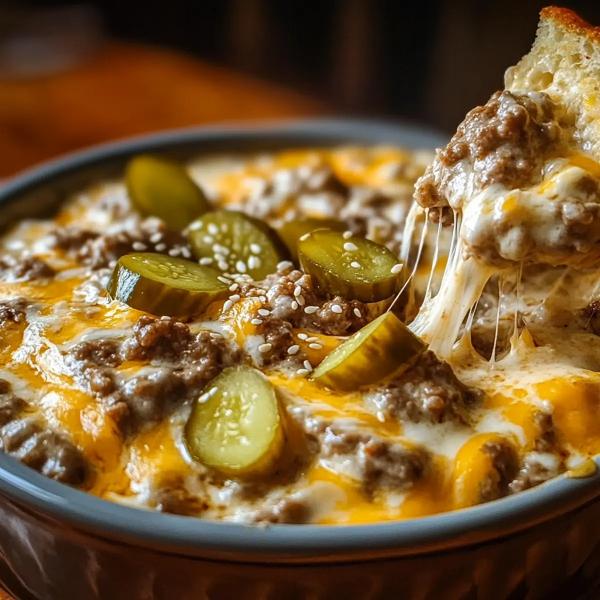 Crockpot Big Mac Dip: Irresistible Comfort in Every Bite