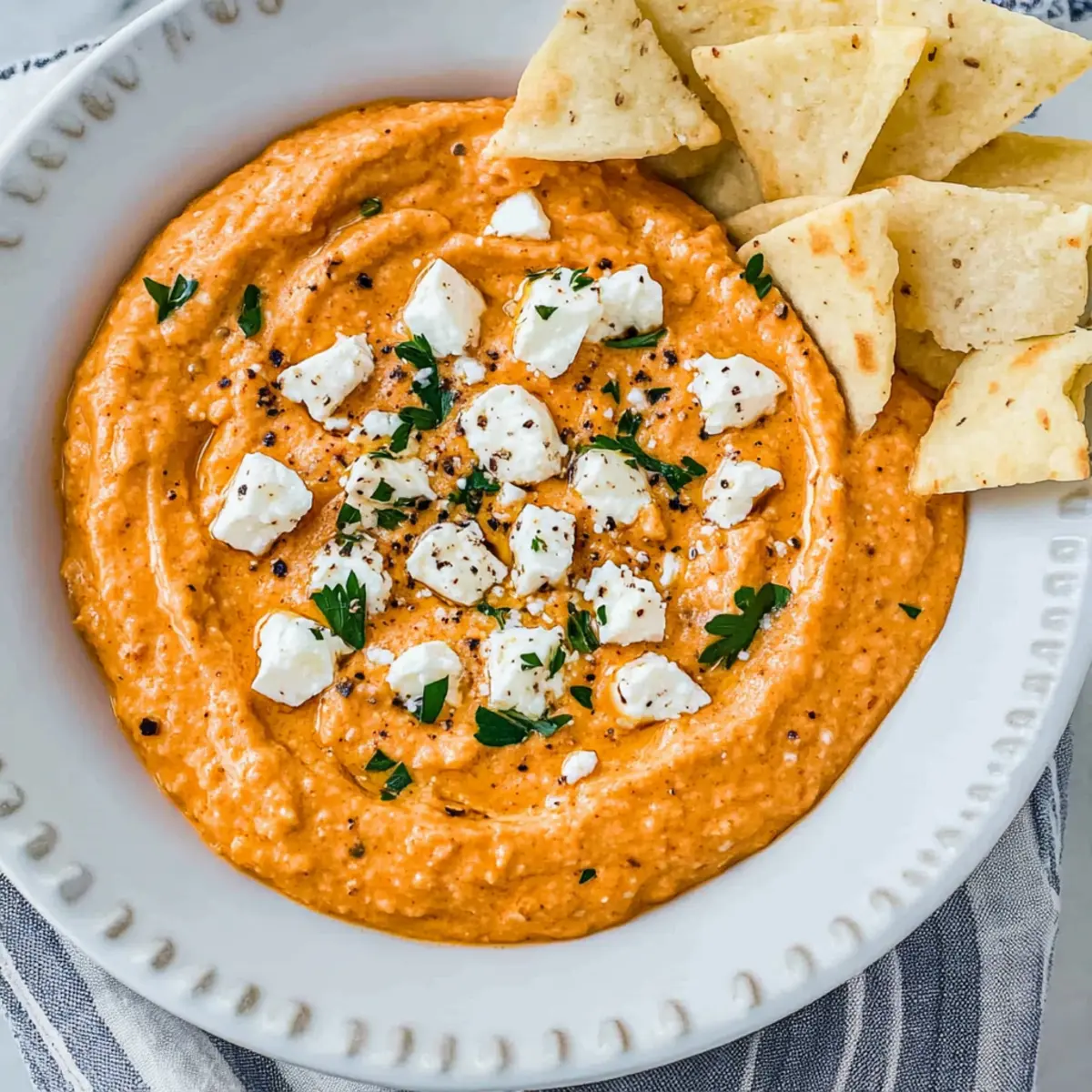 Tirokafteri: Irresistibly Creamy Greek Spicy Feta Dip